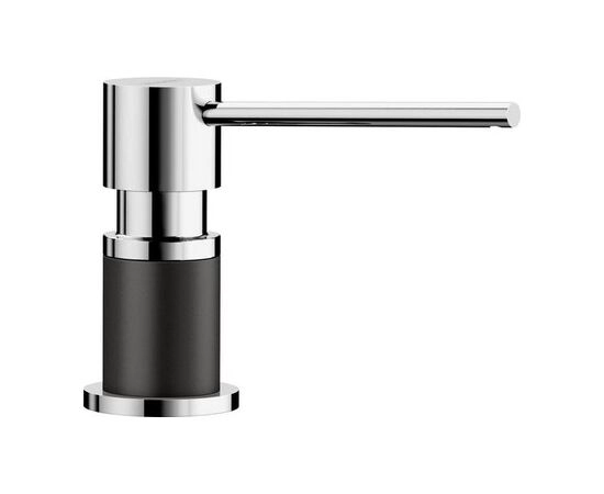 Дозатор Blanco Lato 525789 черный хром - Купить в официальном интернет ...